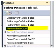 Sql Server Maximumerrorcountreached Error Maintenance Plan Sql