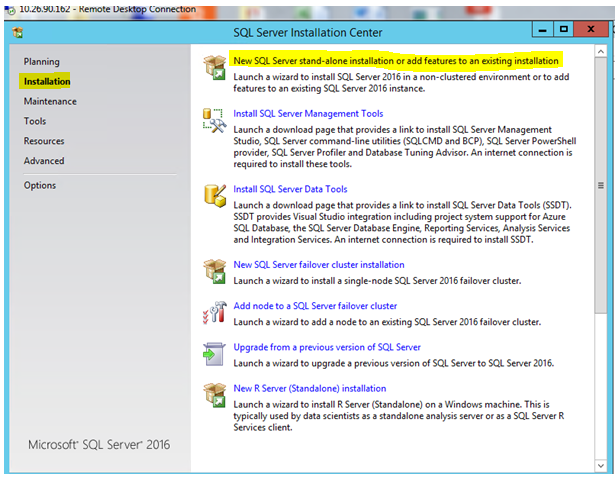 Sql Server Installing Sql Server 2016 Developer Edition Free With